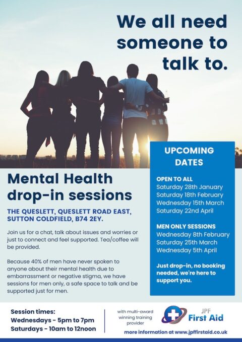 Introducing Mental Health Drop-in Sessions